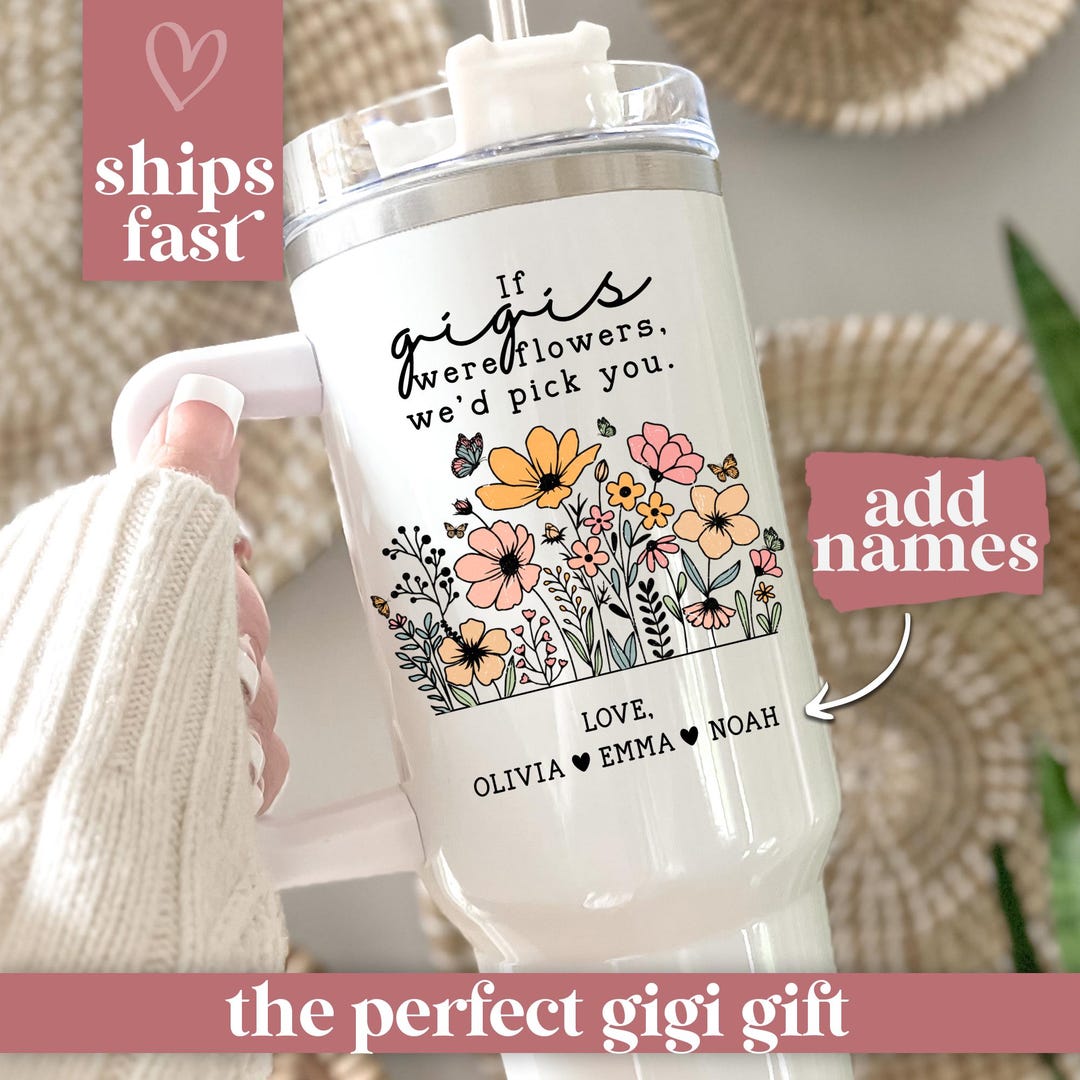 Personalized Gigi Tumbler Custom Gigi Tumbler 40 Oz Gigi Mothers Day ...