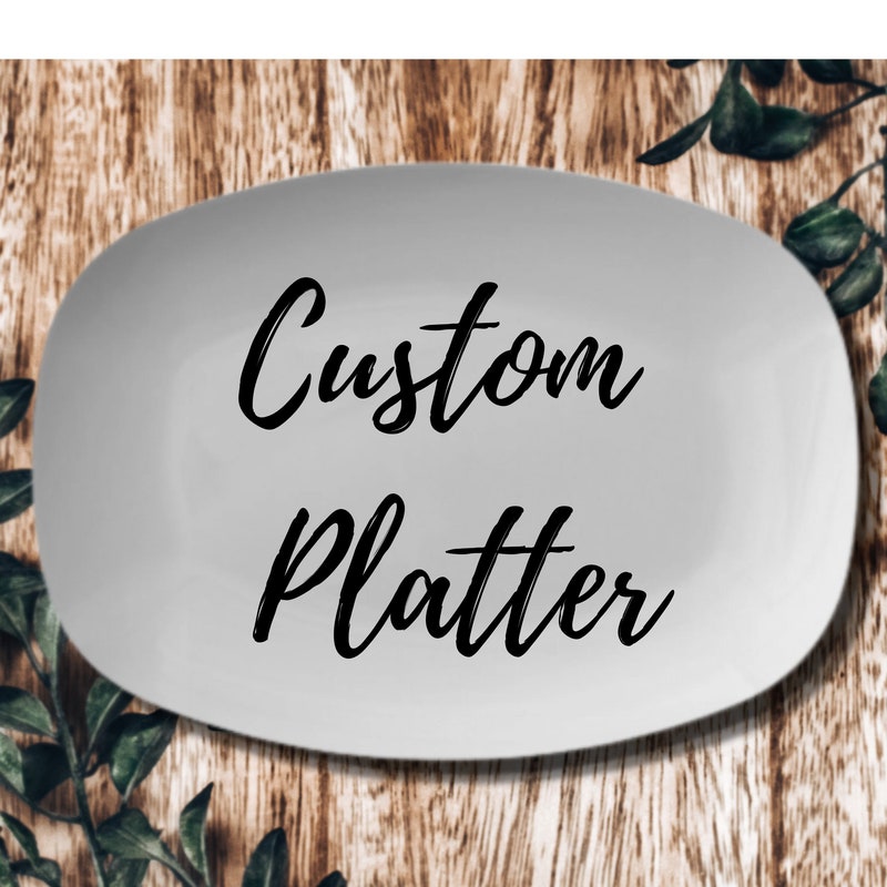 Personalized Platter - Etsy