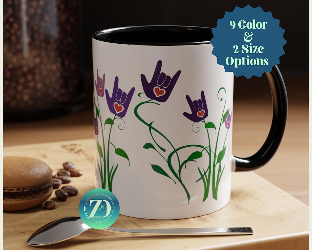 ASL Mug, ASL Gifts, Sign Language Gifts, ASL I Love You - Etsy