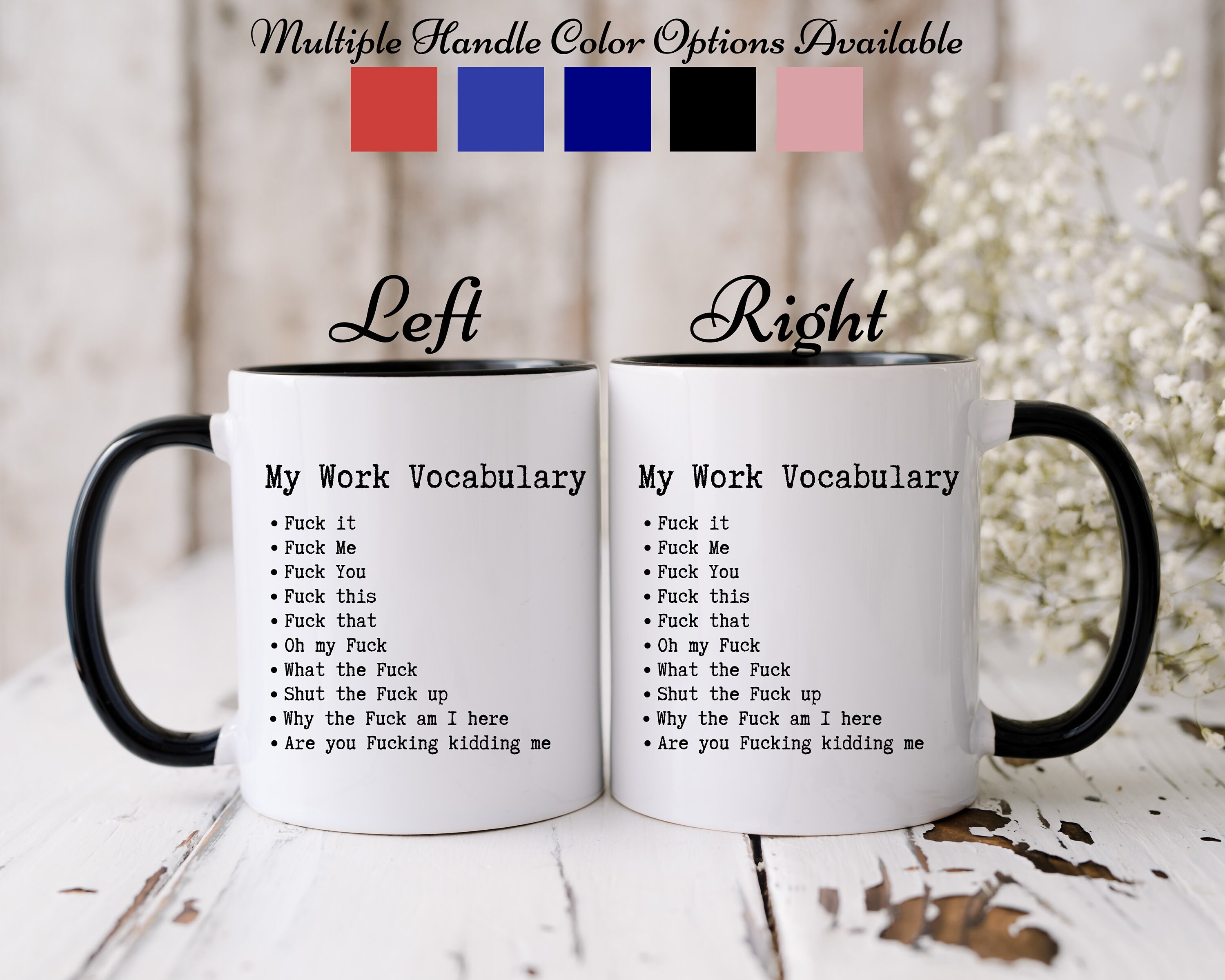 F It Mug Adult Humor Mug Office Humor Mug Swear Mug My - Etsy