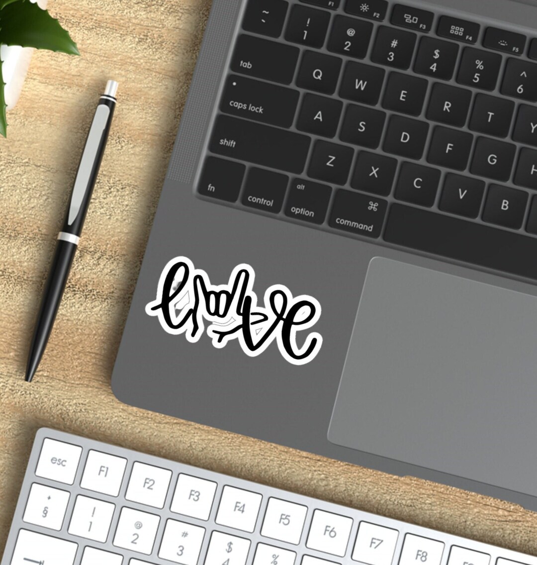 ASL ILY Die Cuts Stickers, ASL Love Sticker, I Love You Sign Language ...