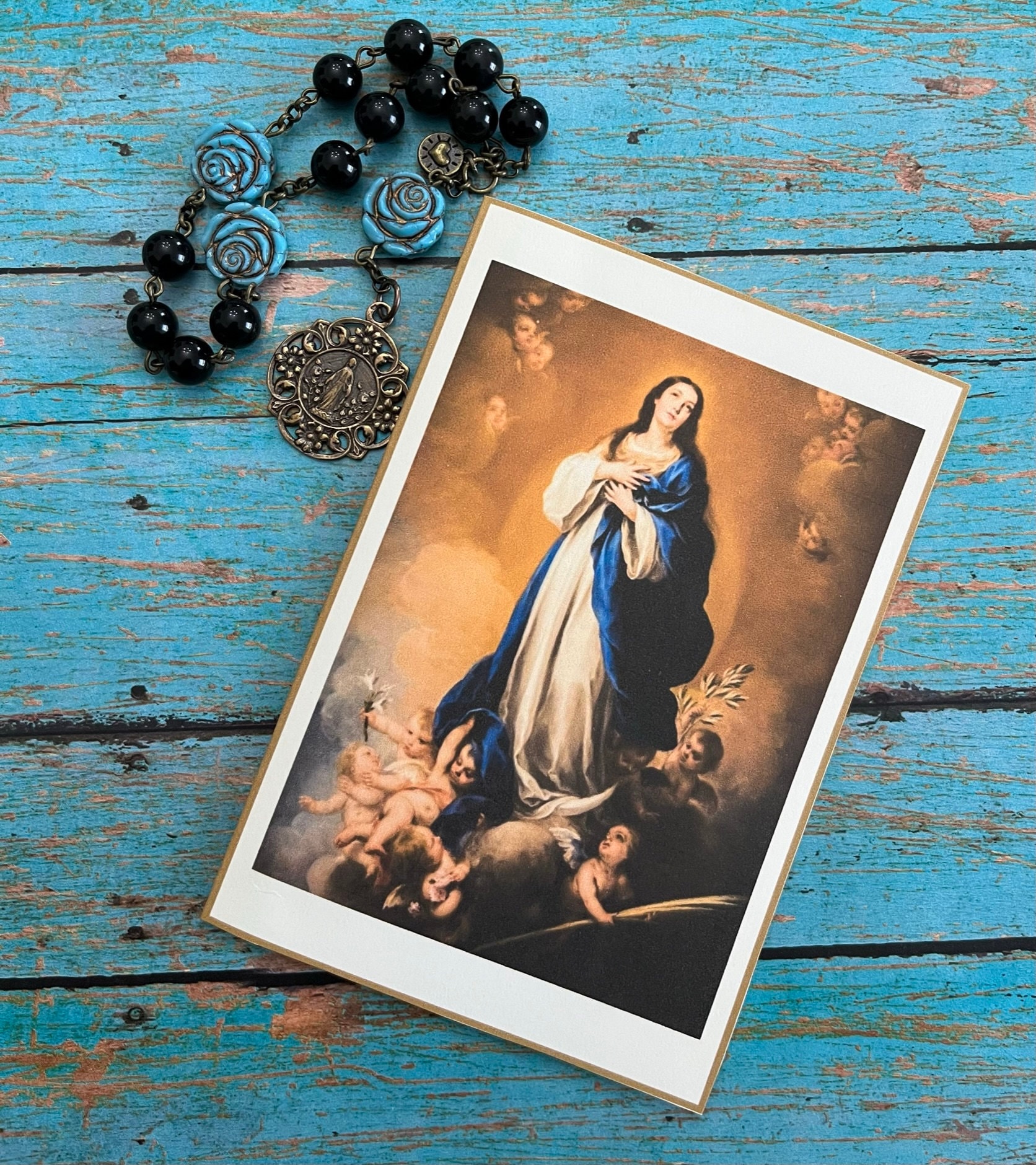 Chaplet of the Immaculate Conception Prayer Card Pdf-instant Download ...