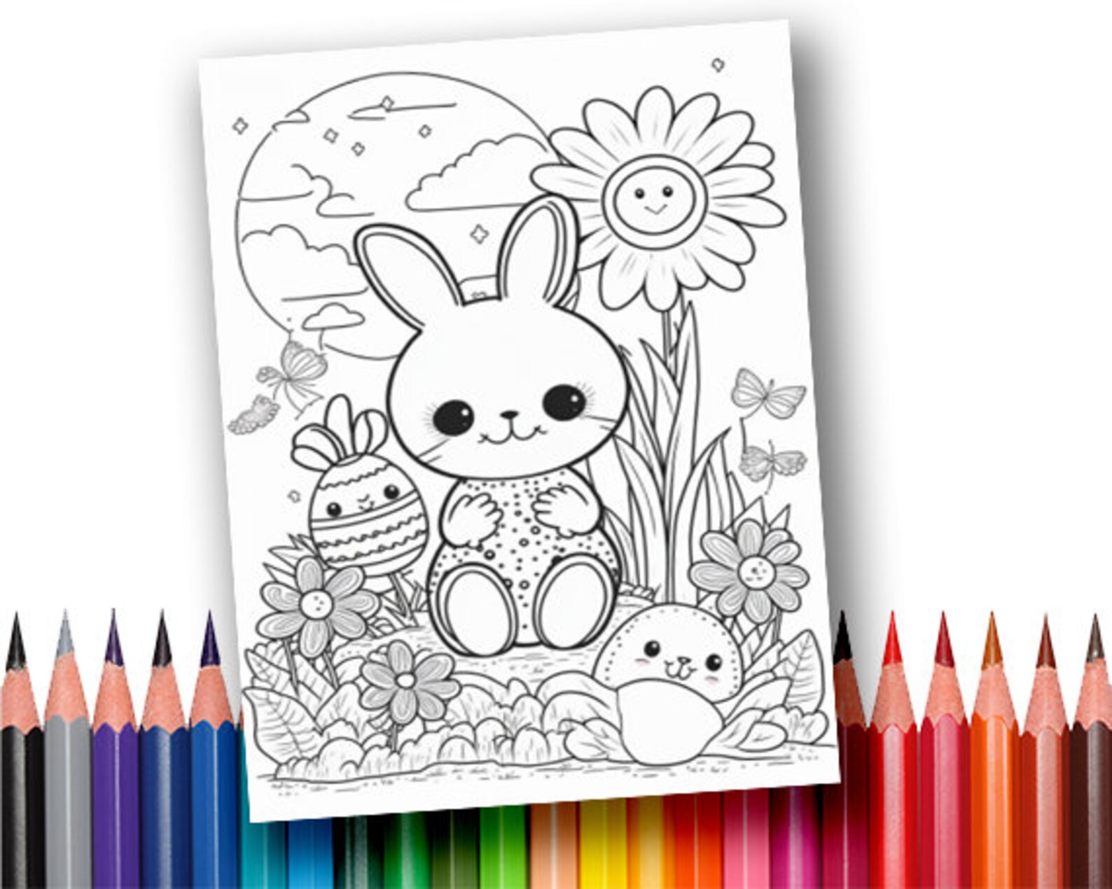 Printable Easter Coloring Pages for Kids, Easter Activities for Kids ...