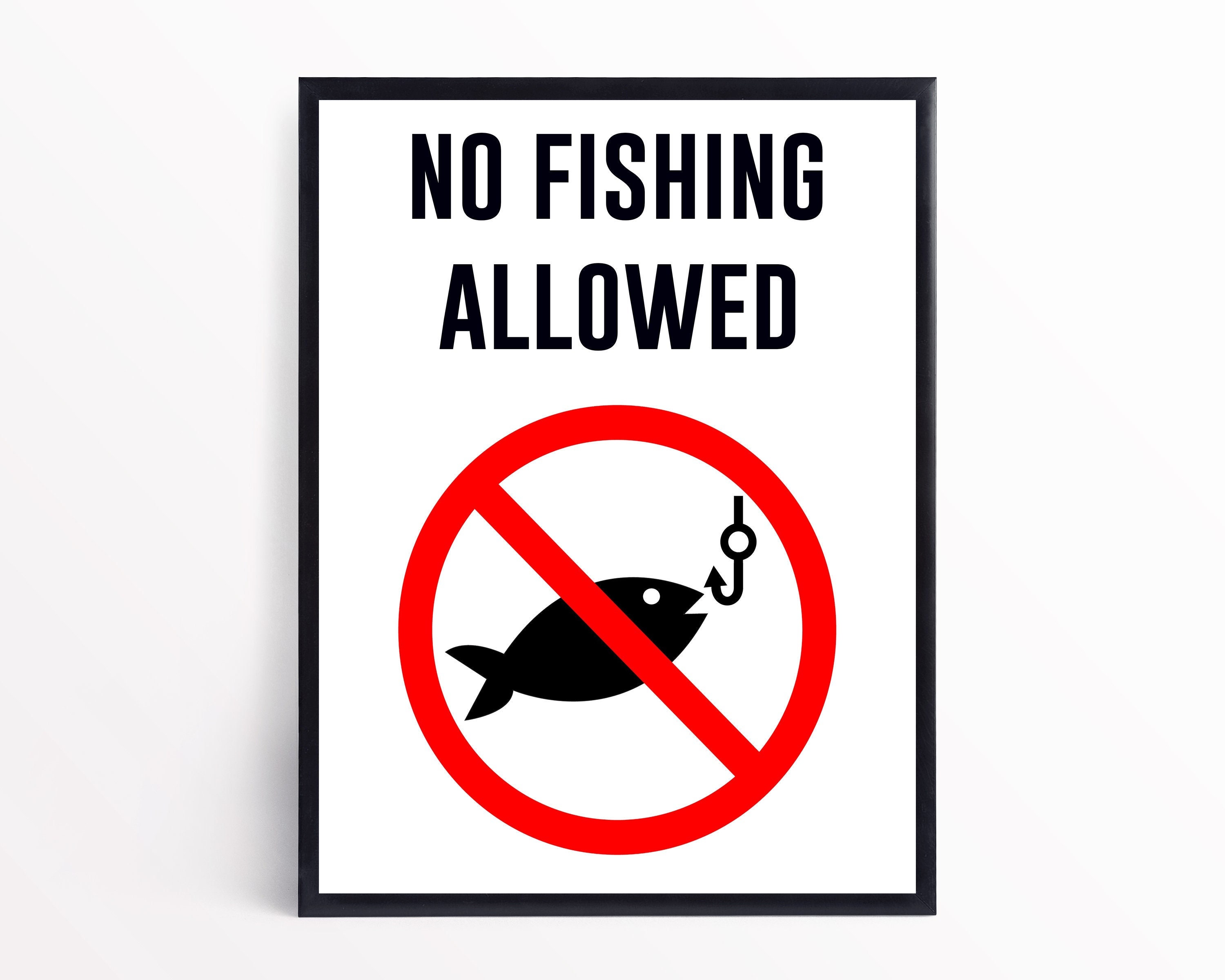 Fishing Allowed Sign
