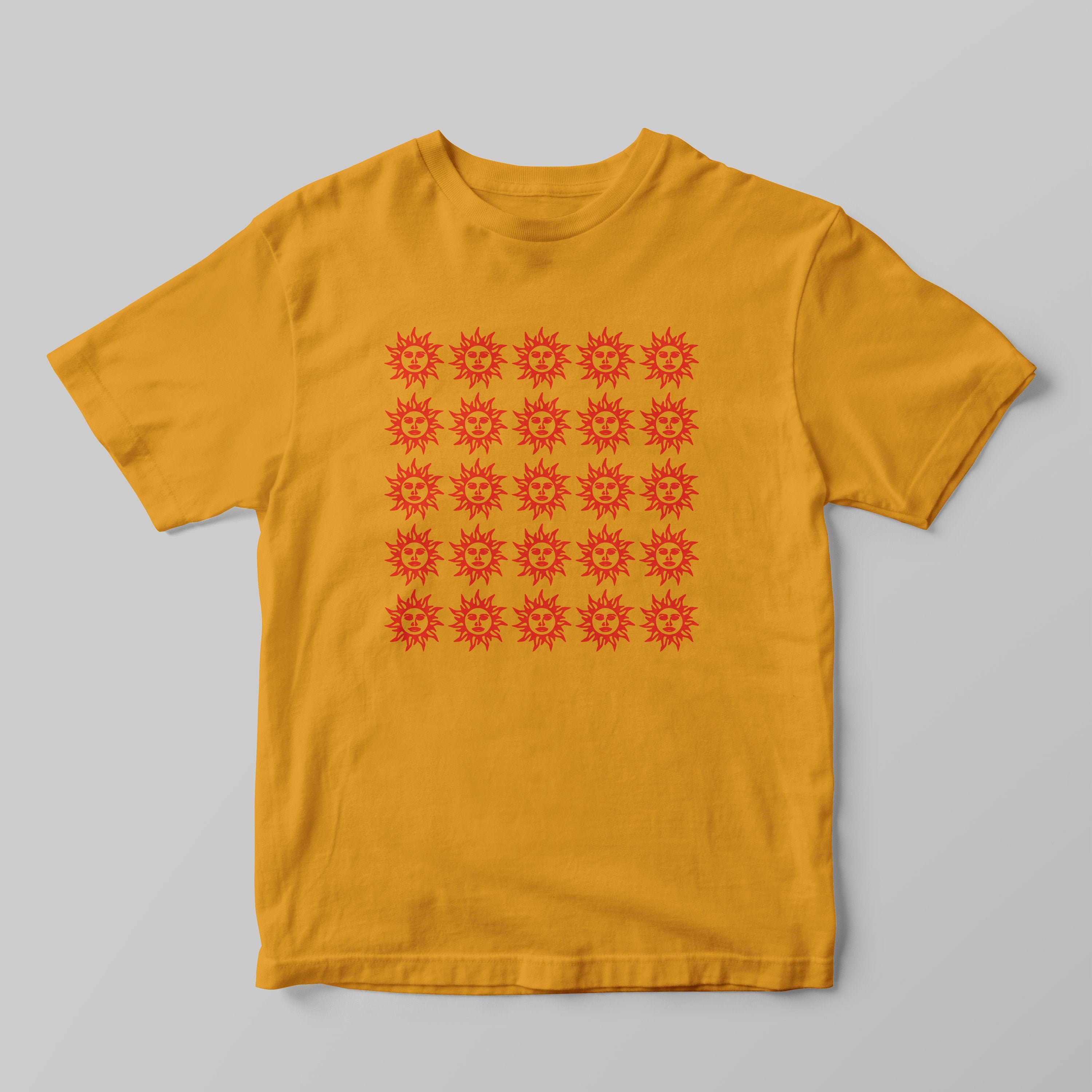 Orange Sunshine LSD Psychedelic 100% Airloom Combed & Ringspun | Etsy