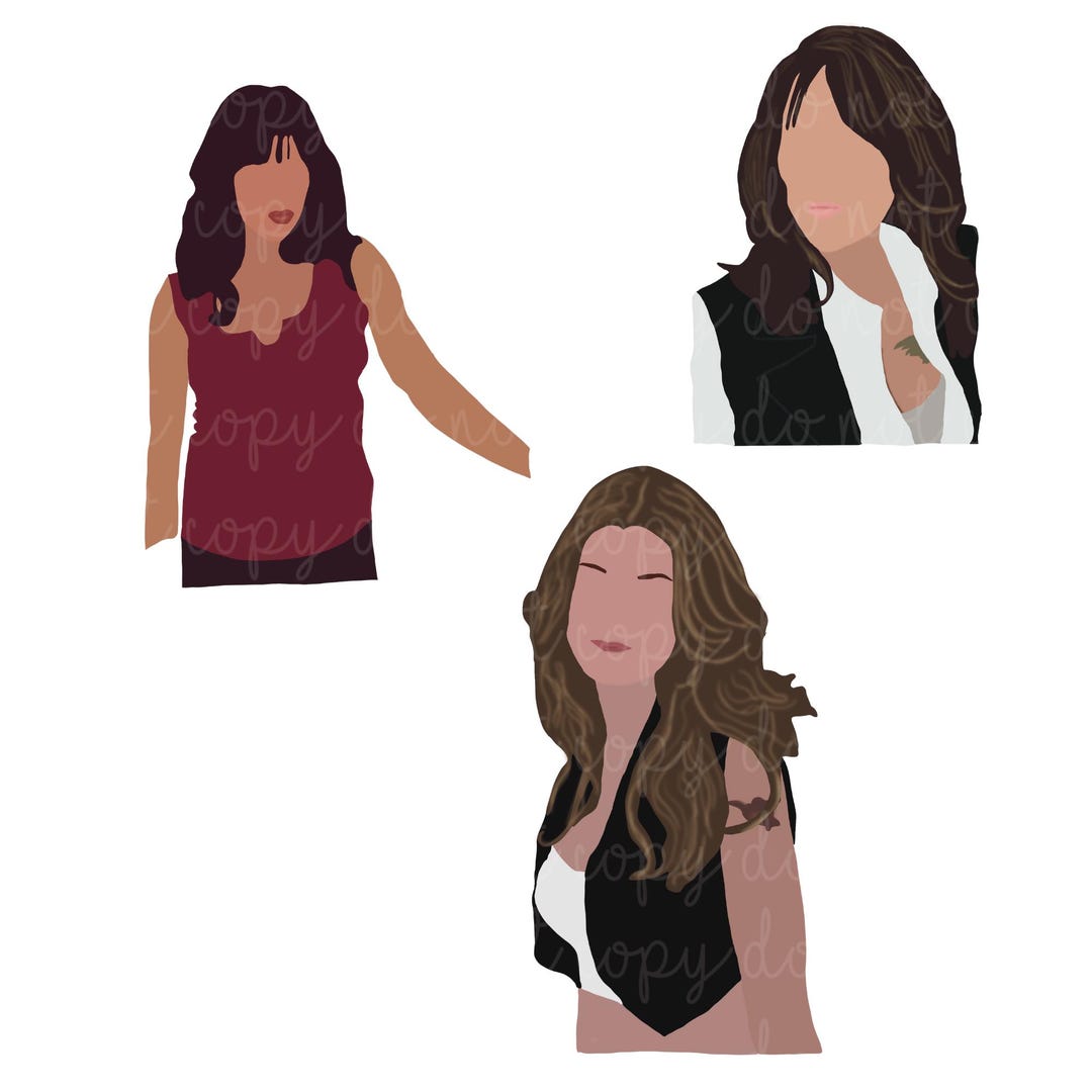 Female Character PNG Digital Files MC TV Show High-quality Instant ...