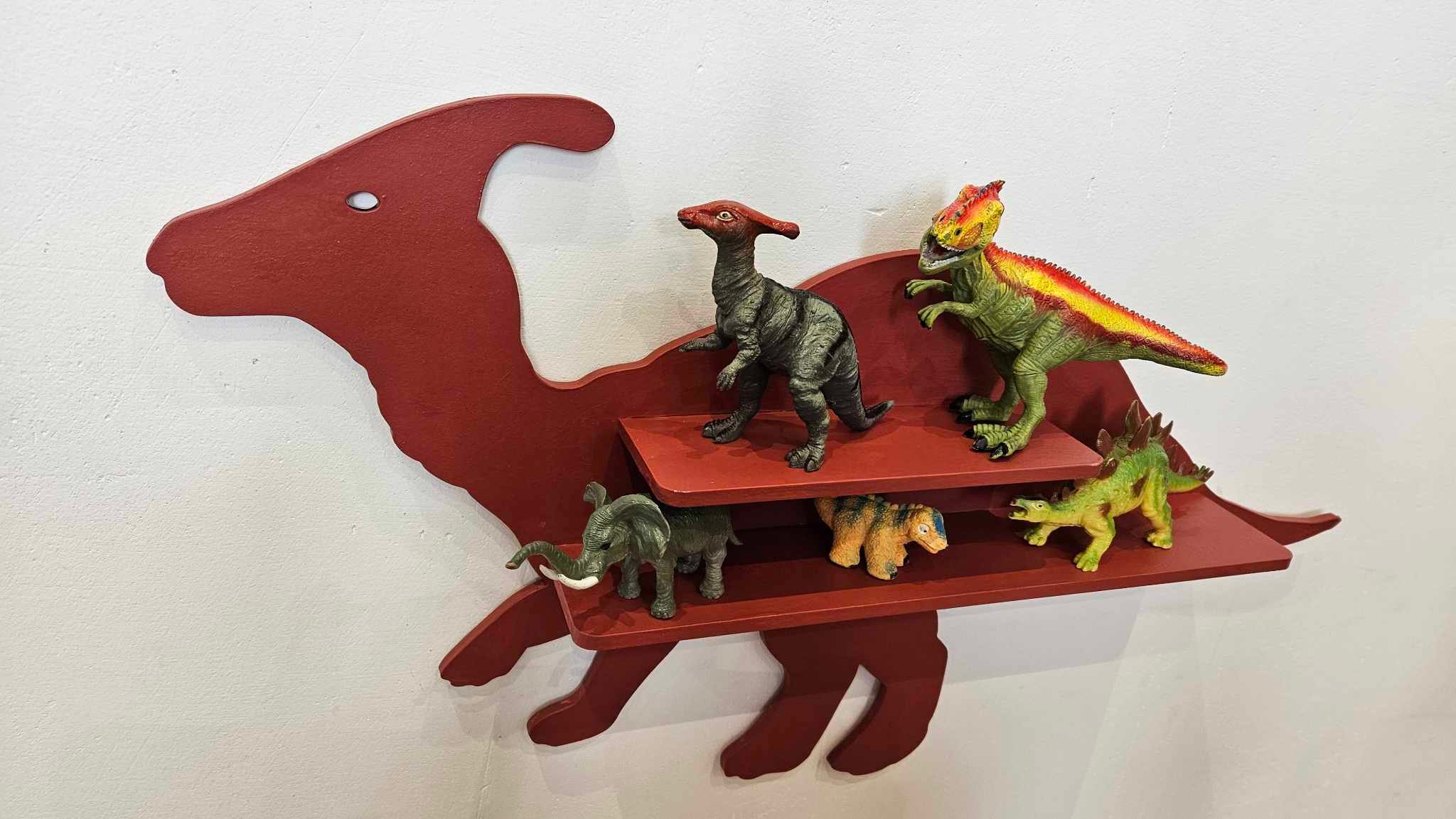 DINOSAUR SHELF DISPLAY Children Room Decor Dino Wall Art - Etsy