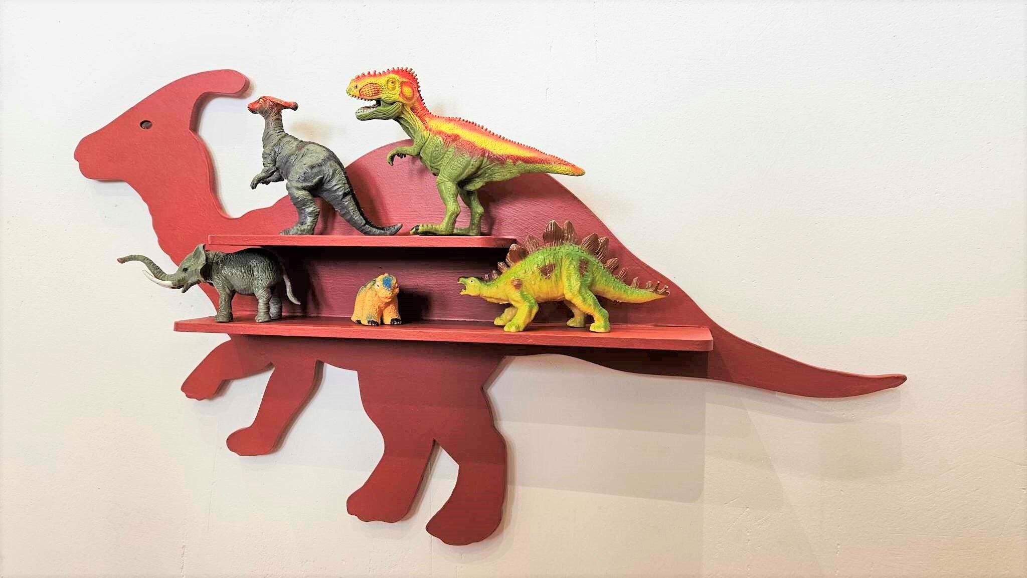 DINOSAUR SHELF DISPLAY Children Room Decor Dino Wall Art - Etsy