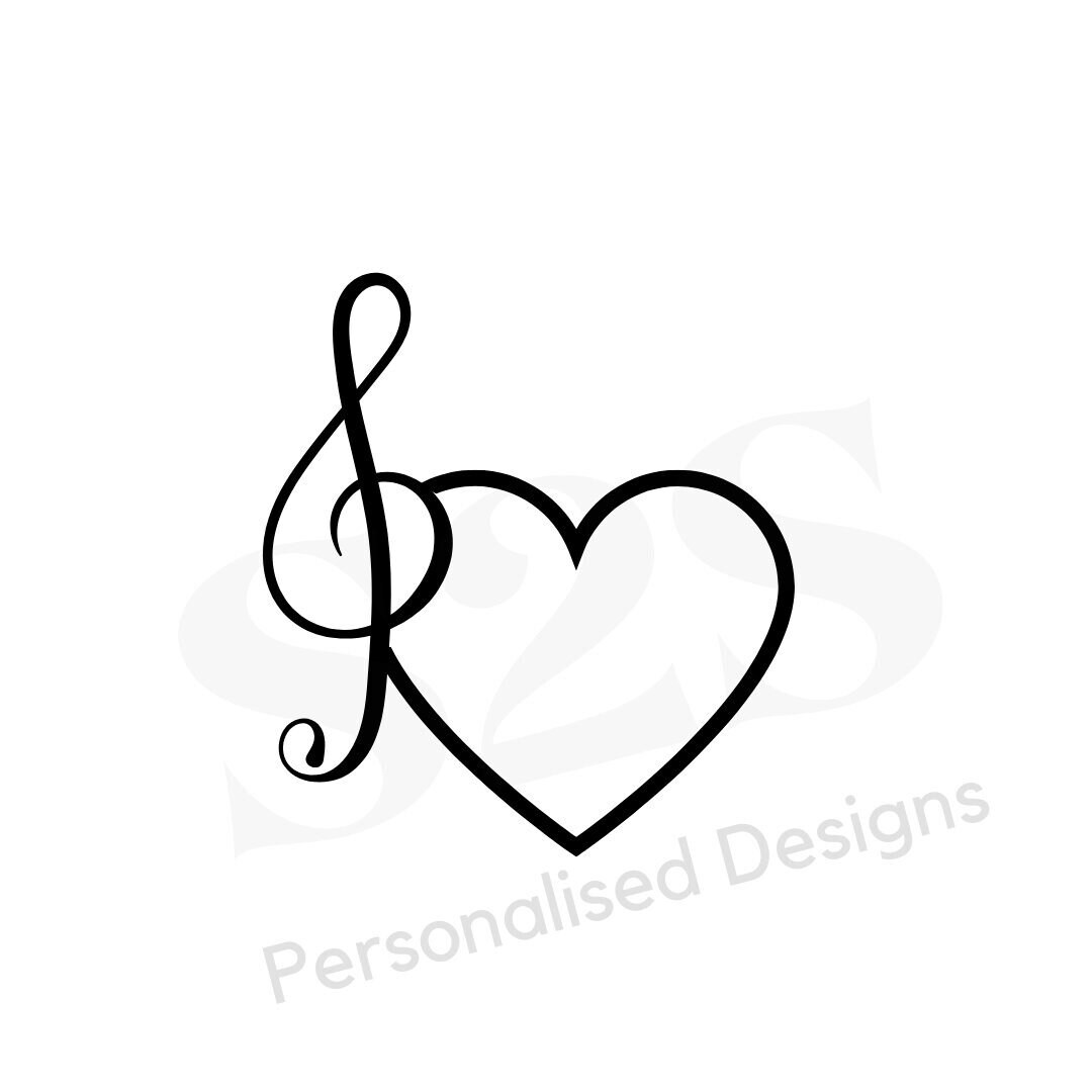 MUSIC LOVE SVG, Instant Digital Download, Cut File, Digital Download ...