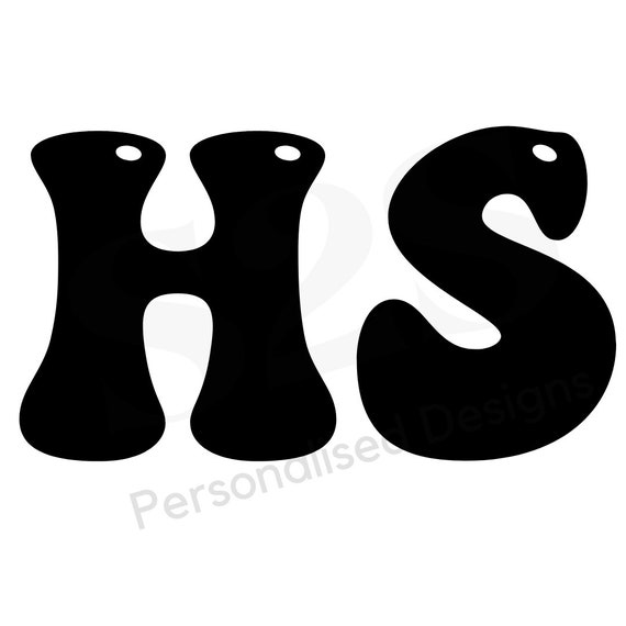 Harry Styles Name In Bubble Letters