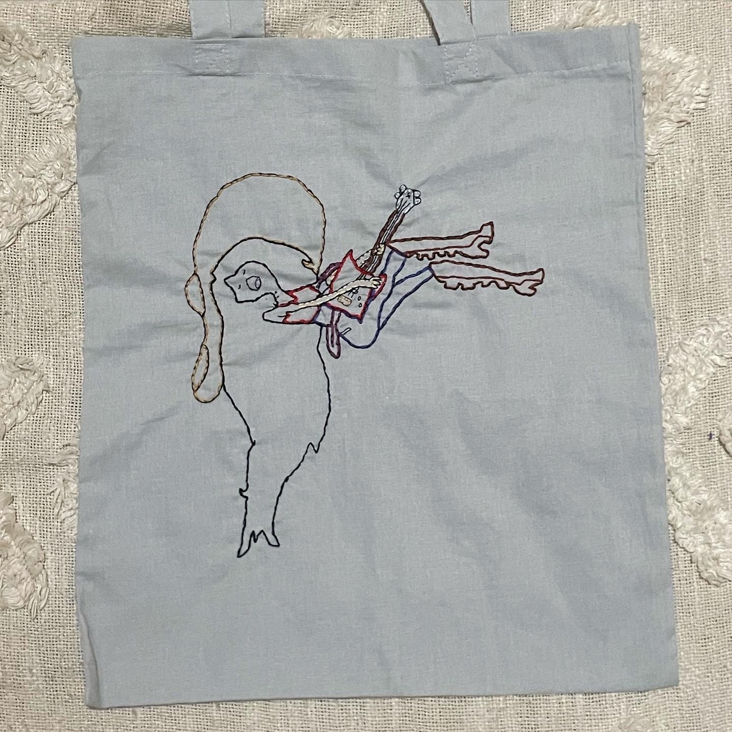 Hand Embroidered Marceline Tote - Etsy