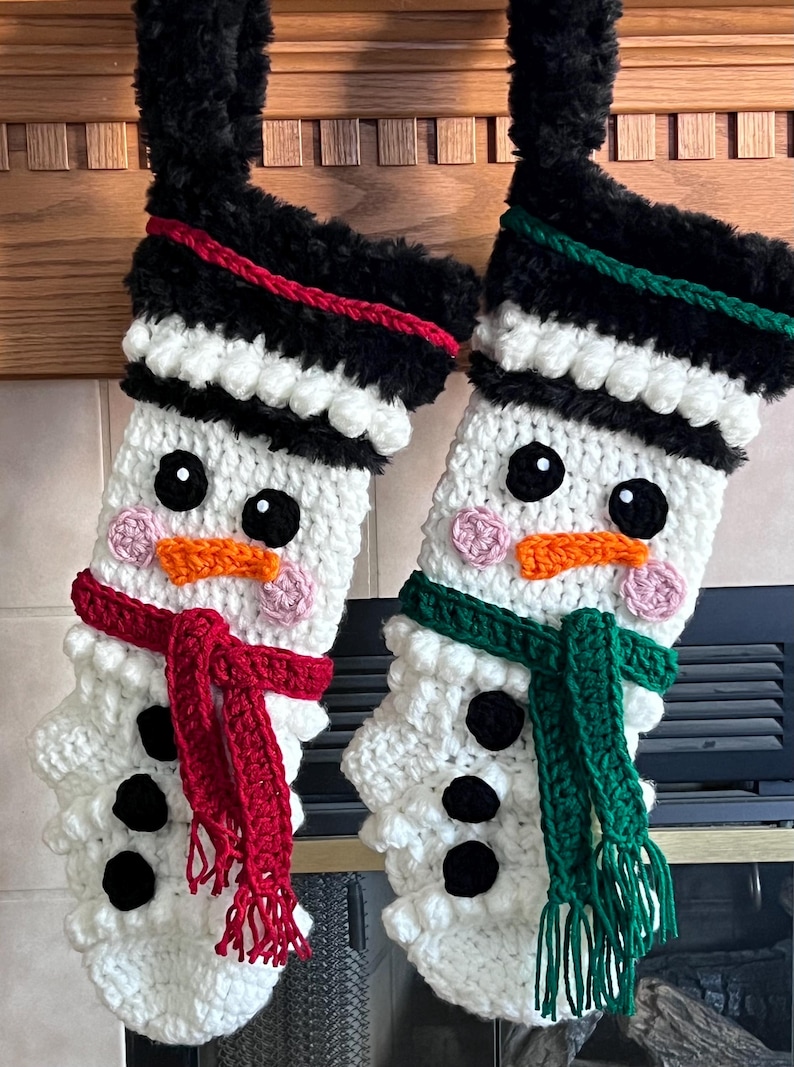 Snowman Stocking | Frosty Stocking | Christmas Stocking | Xmas Stocking ...