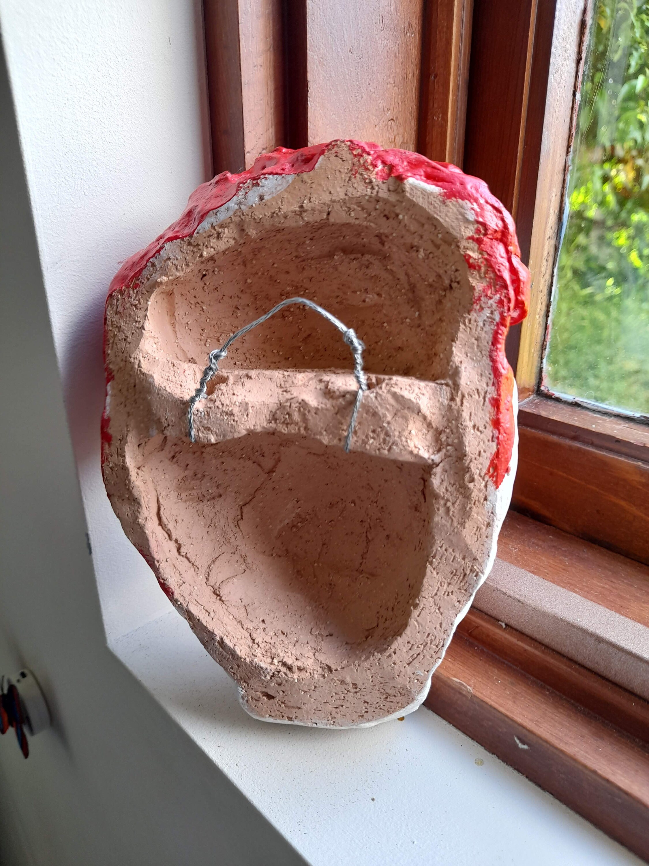 The Tired Fool Mask Sculpture Modern Semi Abstract Mask With Dramatic ...