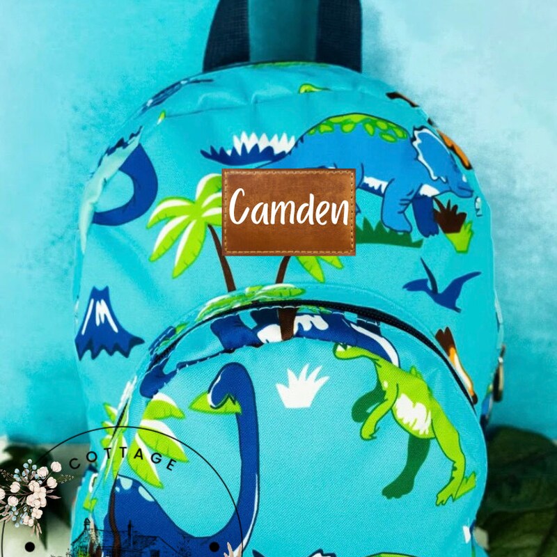 School Backpack Dinosaur - Etsy