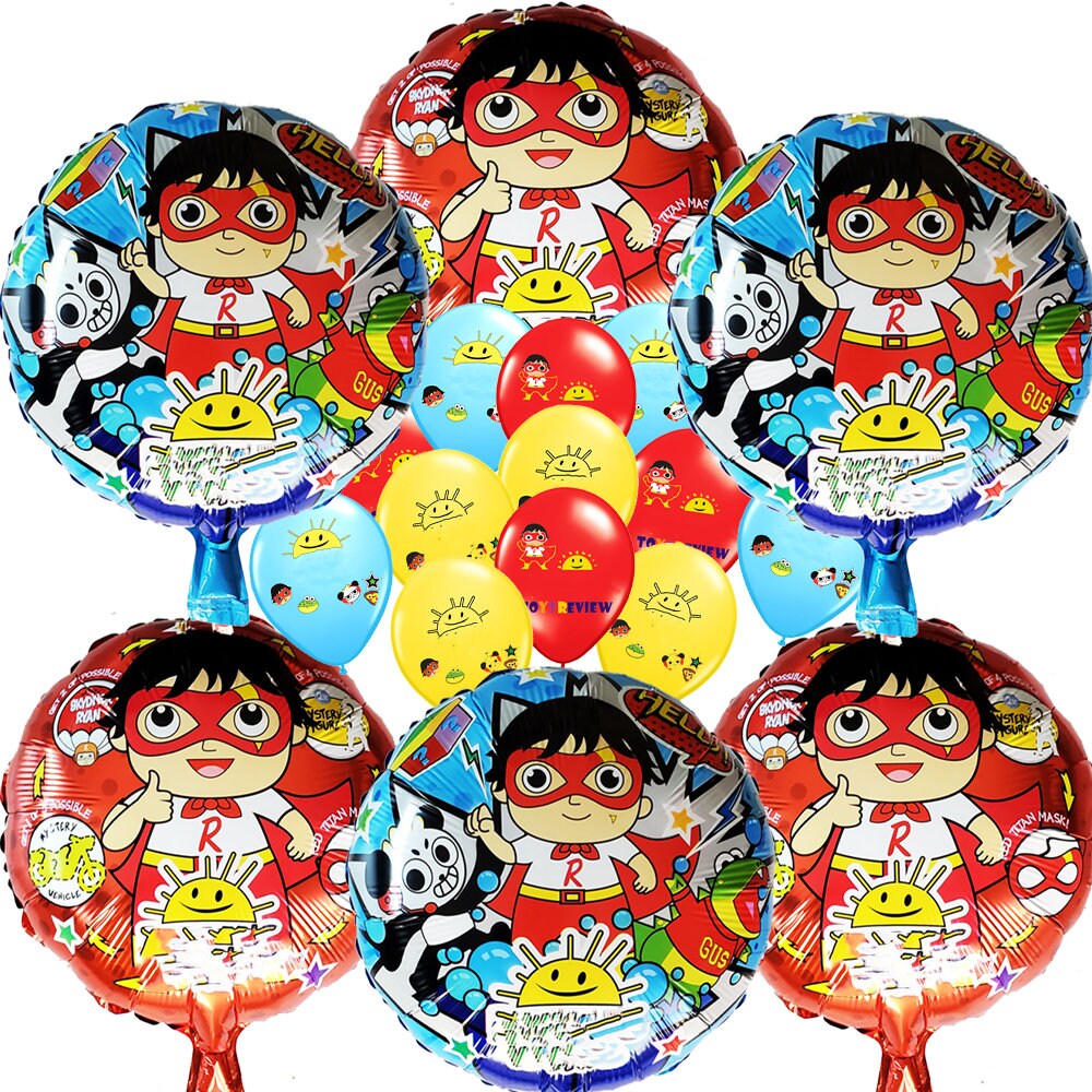 Ryan Birthday Themed Party Balloons Banners Bracelets Cupcake - Etsy