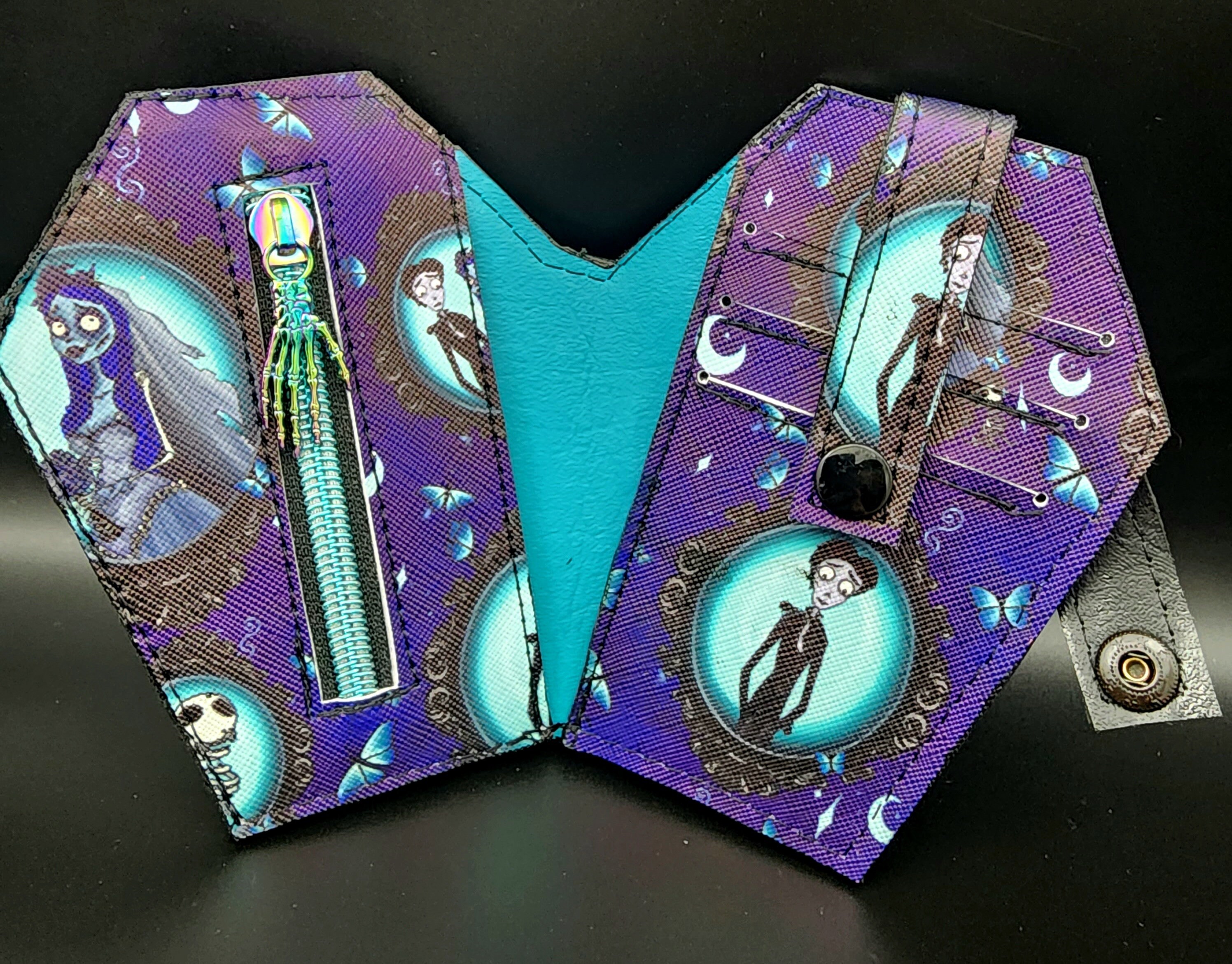 Corpse Bride Inspired Mini Coffin Wallet - Etsy