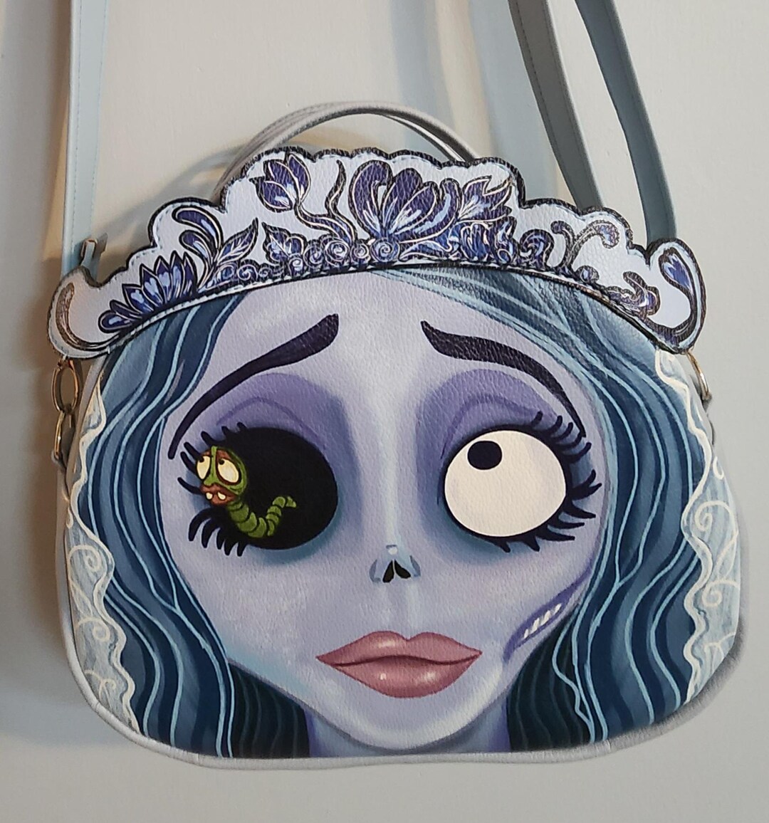 Corpse Bride Inspired Bowler Bag Purse Handmade - Etsy