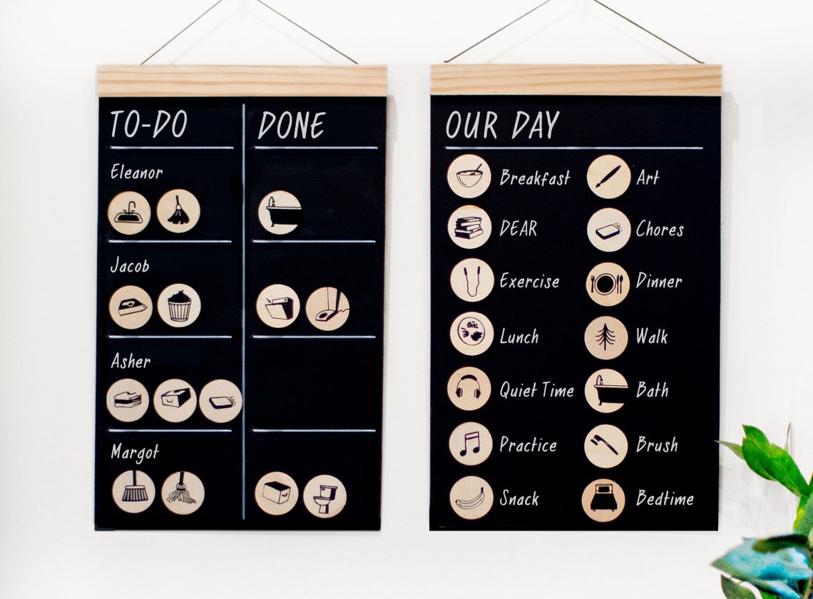 Healthy Habit Tokens for Kids Daily Tasks & Chores Daily - Etsy