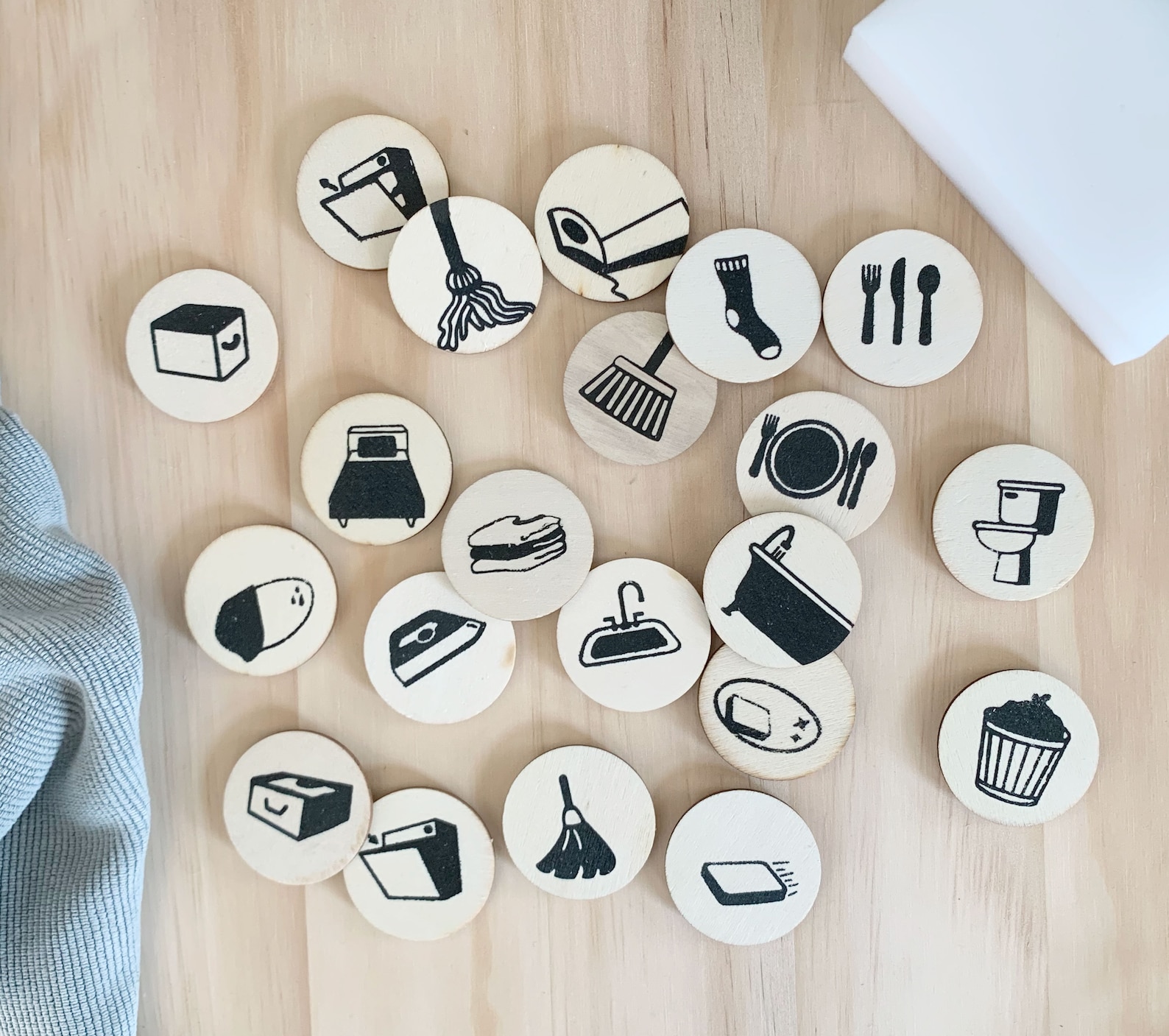 Healthy Habit Tokens for Kids Daily Tasks & Chores Daily - Etsy