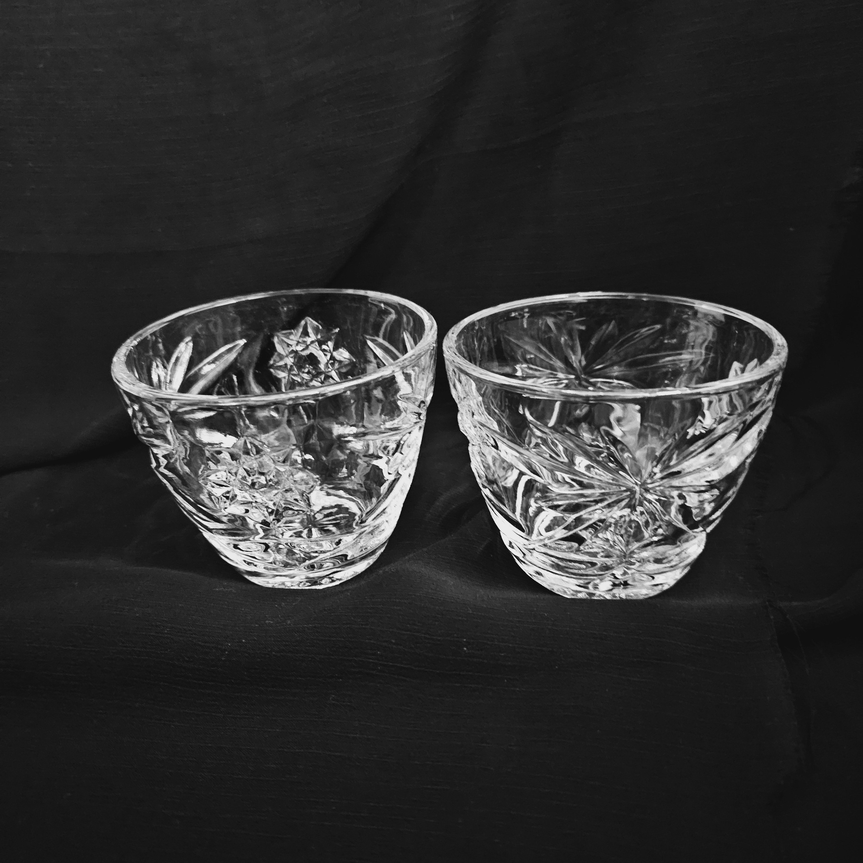Vintage Star of David Glasses From Anchor Hocking Glass Co, Starburst ...
