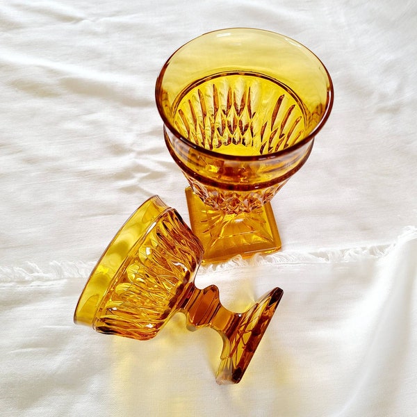 Amber Glassware - Etsy