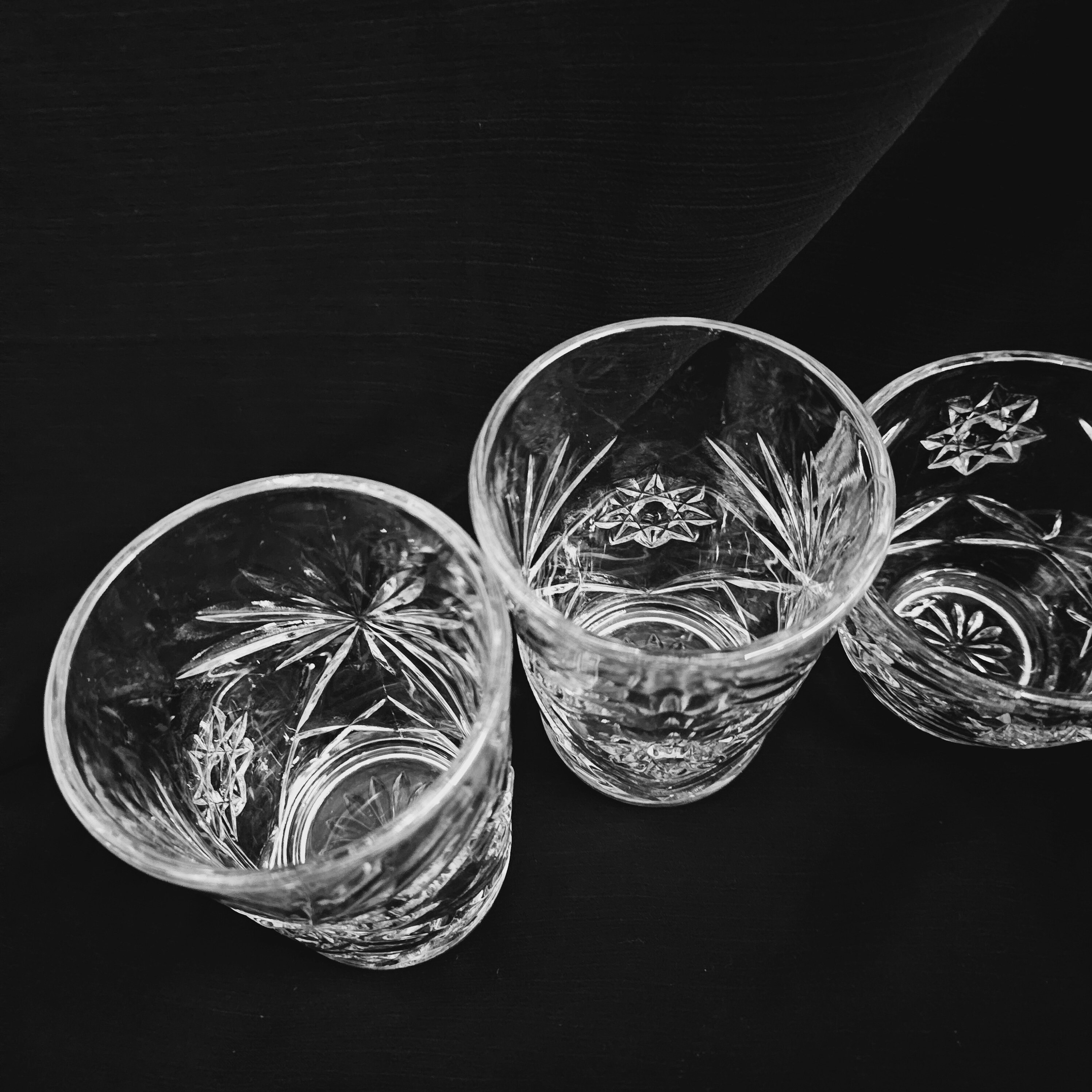 Vintage Star of David Glasses From Anchor Hocking Glass Co, Starburst ...