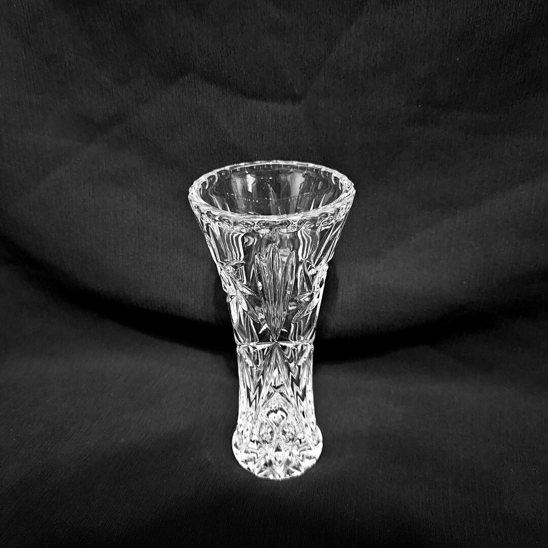 Lenox Crystal Star Bud Vase: Full Lead Crystal, Czech Republic Made - Etsy