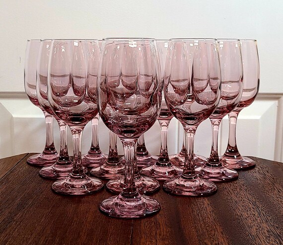 Plum Wine Glasses