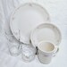 Vintage Corelle Sandstone Glass Dinnerware: English Breakfast Rose ...