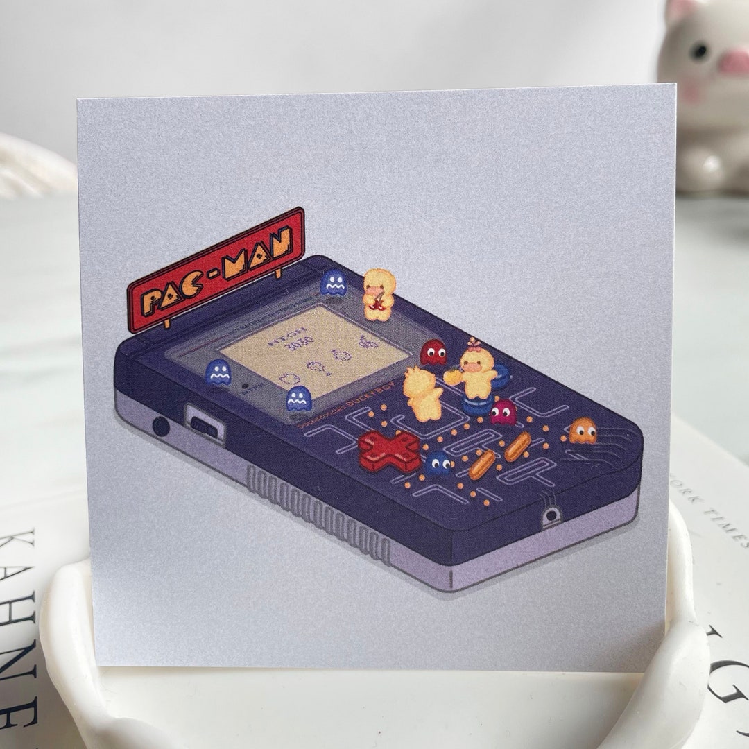 Duckboy pacman Postcard/print/wall Deco - Etsy
