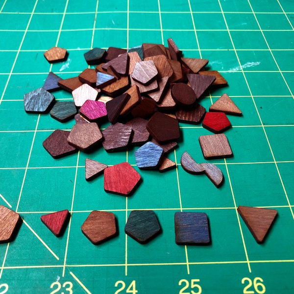 Wooden Tokens - Etsy