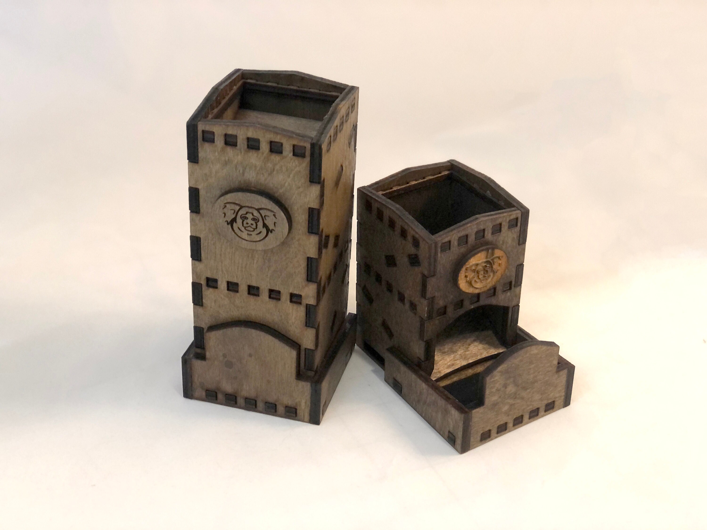 Collapsible Wooden Dice Tower - Etsy
