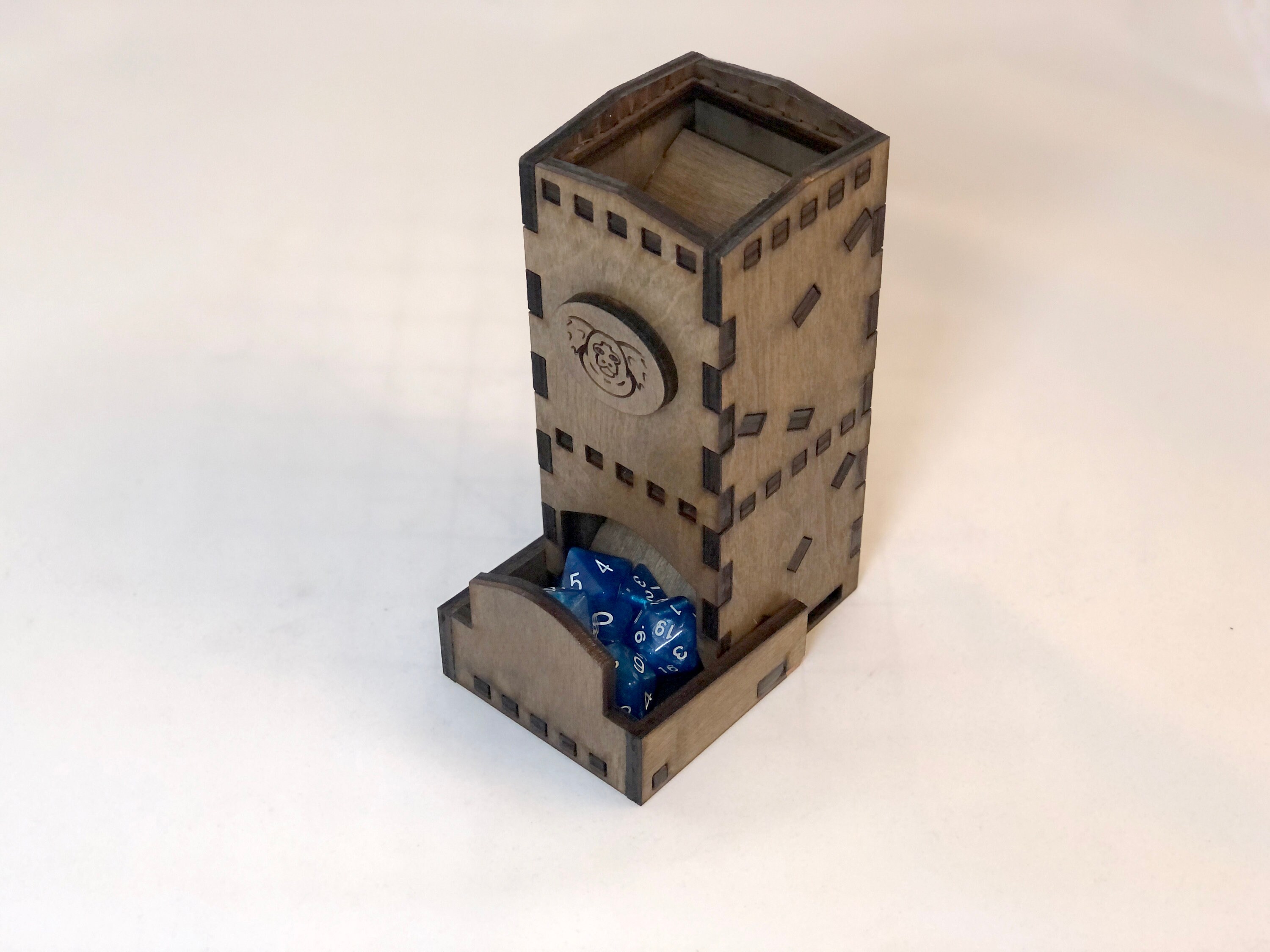 Collapsible Wooden Dice Tower - Etsy