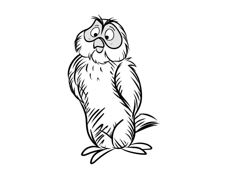 Winnie the Pooh Owl - Etsy