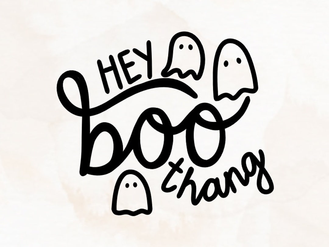 Halloween Hey Boo Thang - Etsy
