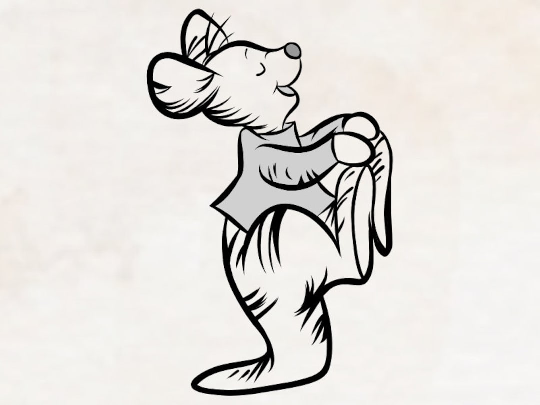 Winnie the Pooh Roo PNG - Etsy