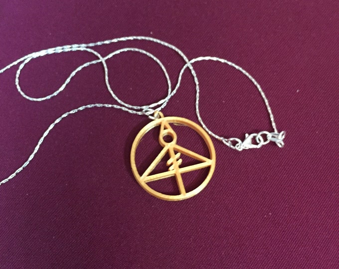 Light Glyph Necklace - Etsy