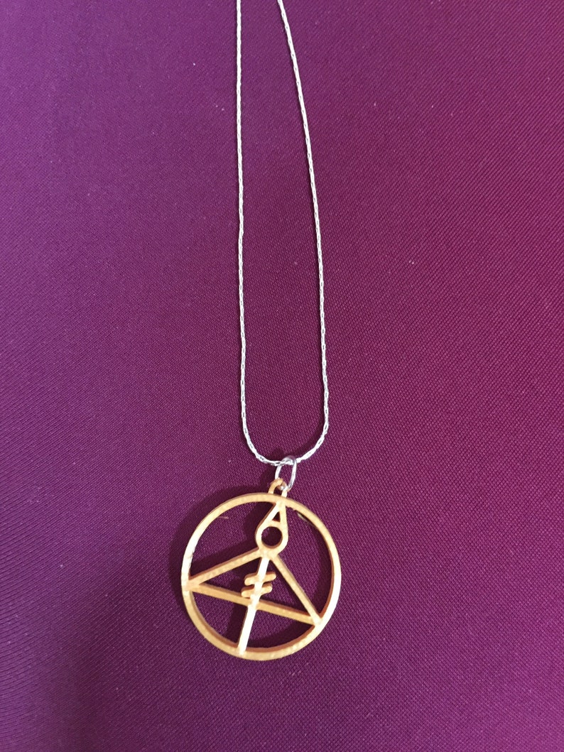 Light Glyph Necklace - Etsy