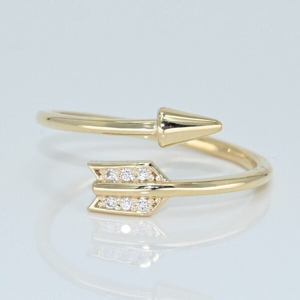 Arrow Ring - Etsy