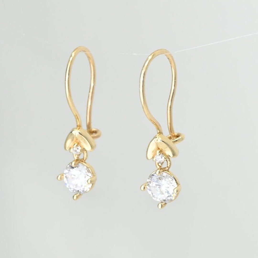 Great Description About Dainty 14k Gold Earrings