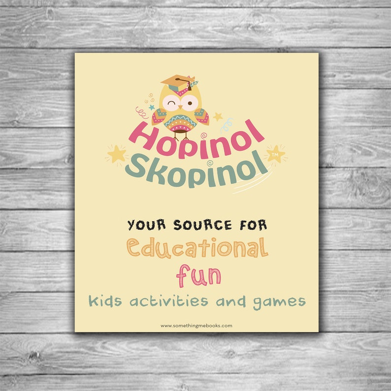 Activity Page Printable Hopi Skopi Maze. Kids Activity Page - Etsy