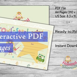 Printable Certificate Owl Star Certificate for Kids, Kids Certificate ...