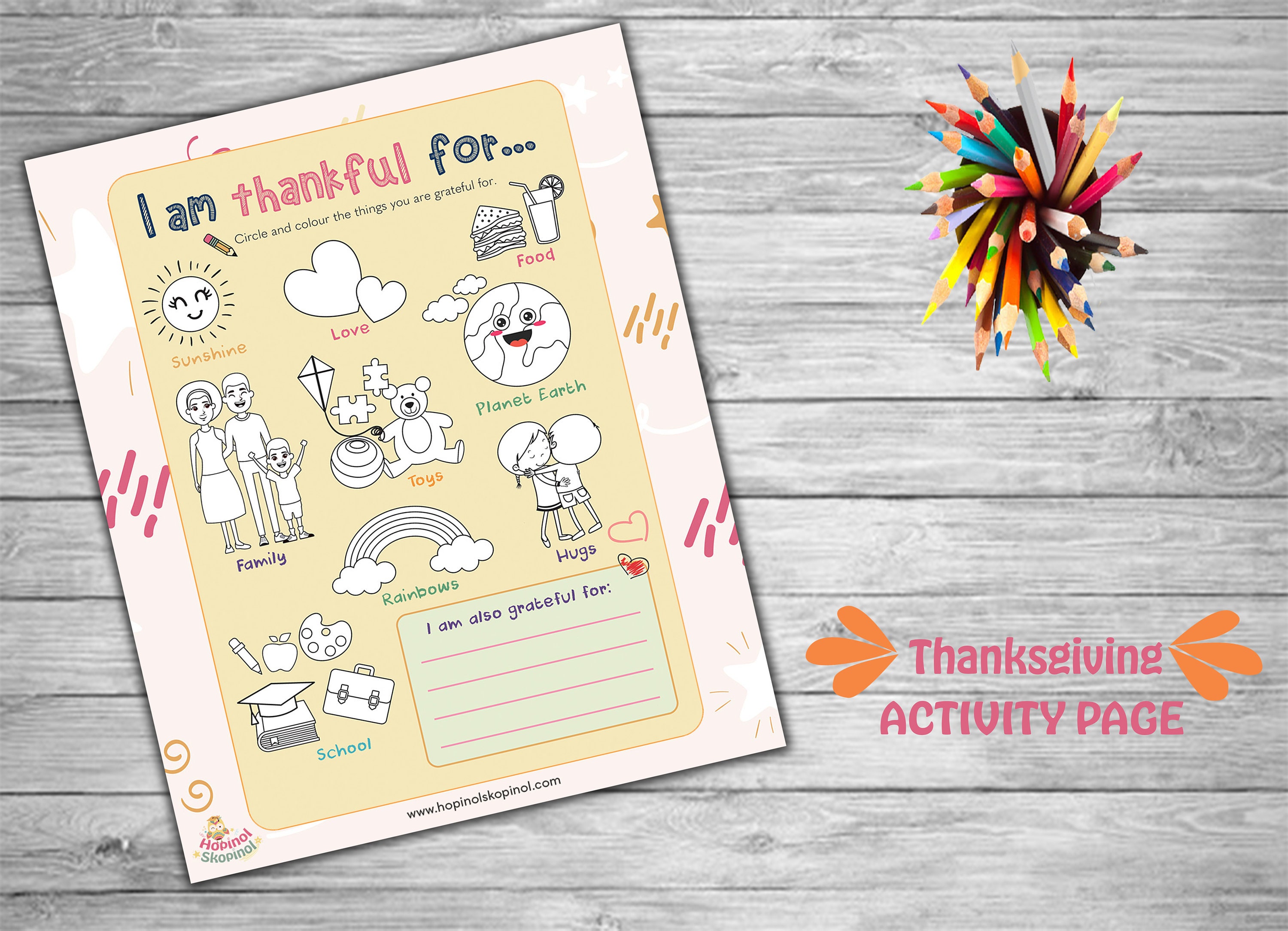 Activity Page Printable Thanksgiving. Activity Pages for - Etsy