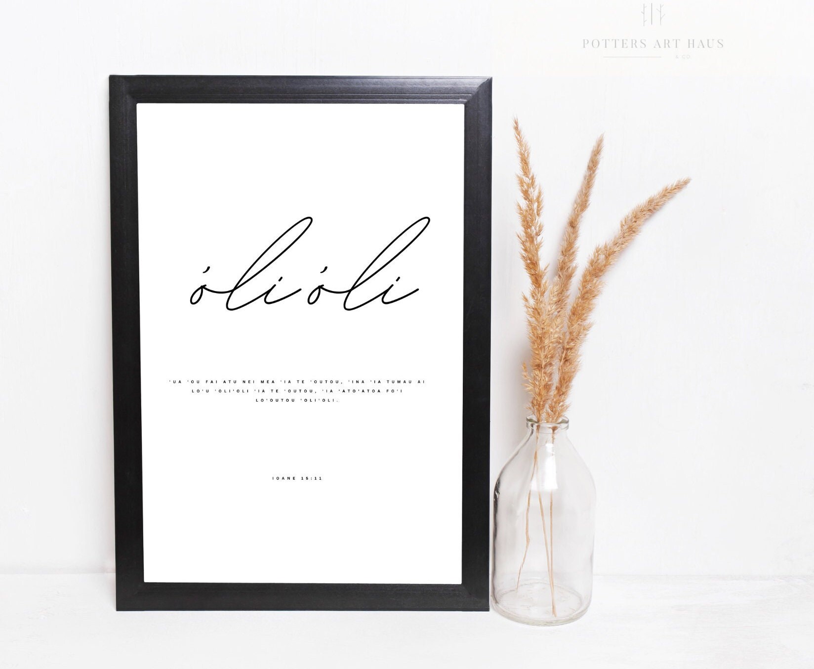 Samoan Scripture Wall Art Prints | Set of 3 (digital Download) - Etsy