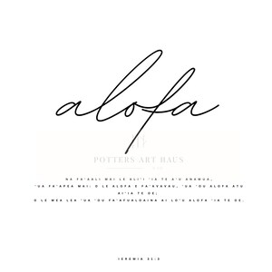 Set of 3 Inspiring Scripture Wall Art Posters in Samoan | Downloadable ...
