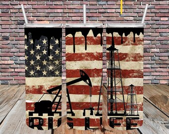 Oil Rig Embroidery - Etsy