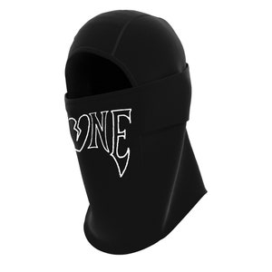 ALONE Broken Heart Drip Balaclava Premium Lightweight Ski Mask Face ...