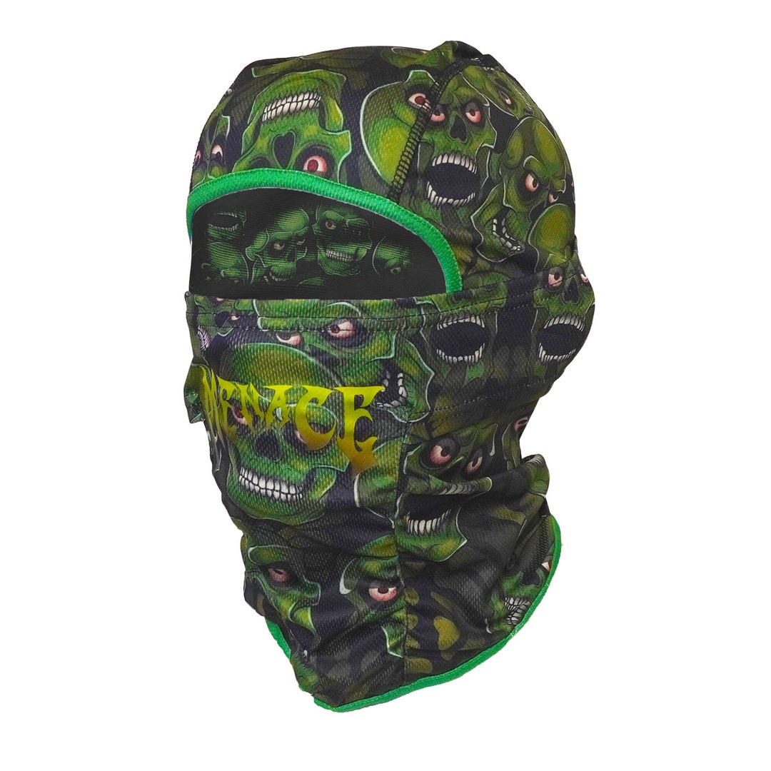 Skull Pile Premium Dri Fit Balaclava Ski Mask Menace Hood Mask ...