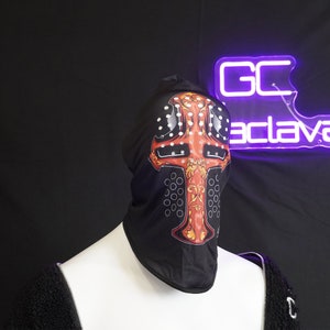 Ye Full Hood Templar Helmet Cross Mask Ski Mask Balaclava Yee Zy ...
