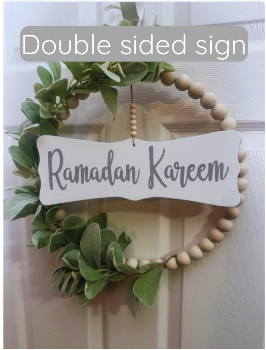 Couronne réversible pour le Ramadan Kareem et l'Aïd Moubarak ...